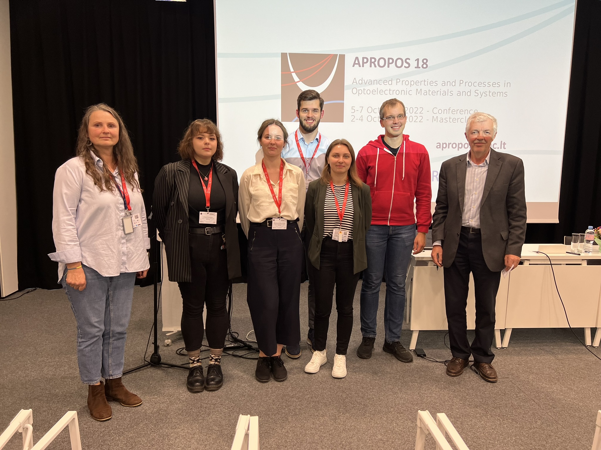 APROPOS 18 – Advanced Properties and Processes in Optoelectronic ...